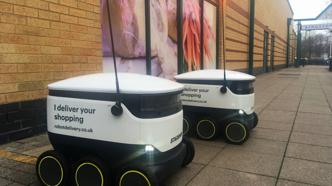 Who are the leading innovators in autonomous delivery vehicle ...