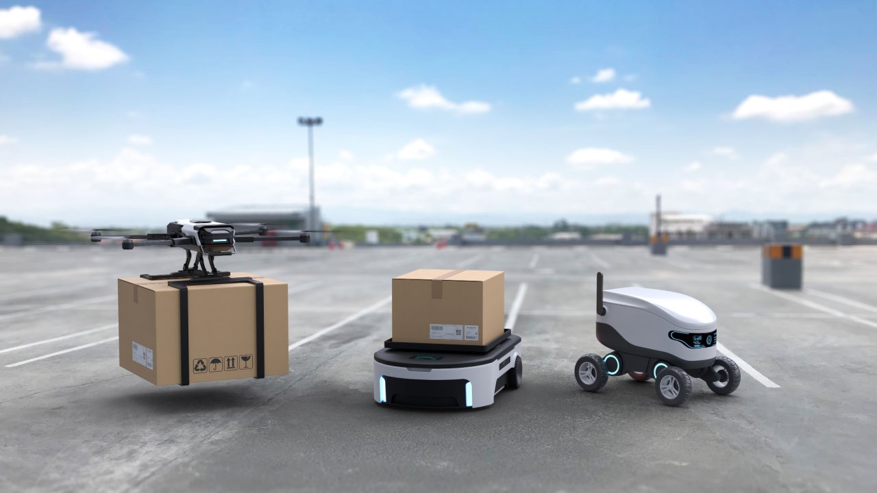 Who are the leading innovators in autonomous delivery vehicles for the ...