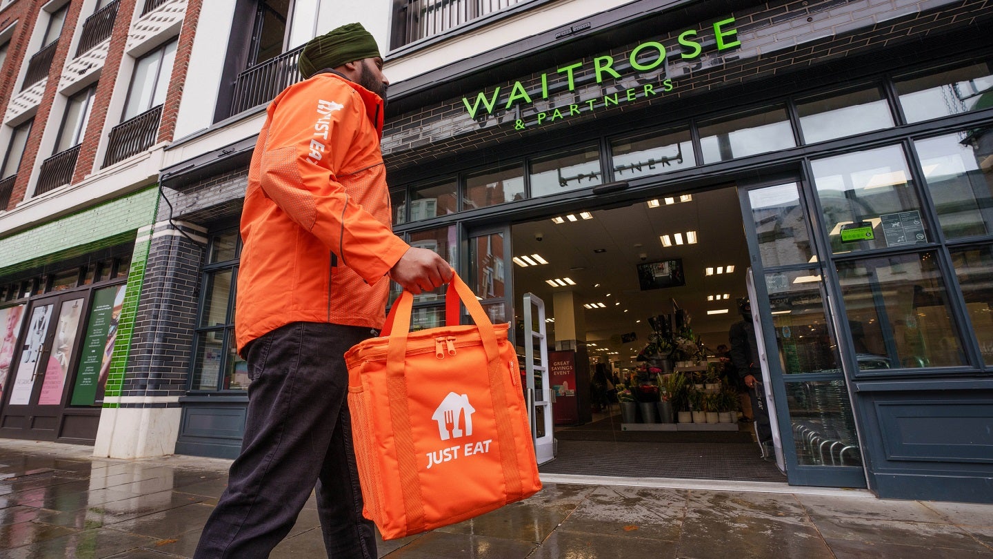 Waitrose and Just Eat to offer quick delivery from 229 UK locations