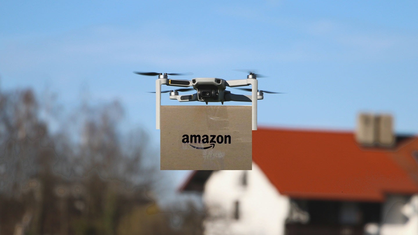 Amazon completes successful drone delivery test in Italy