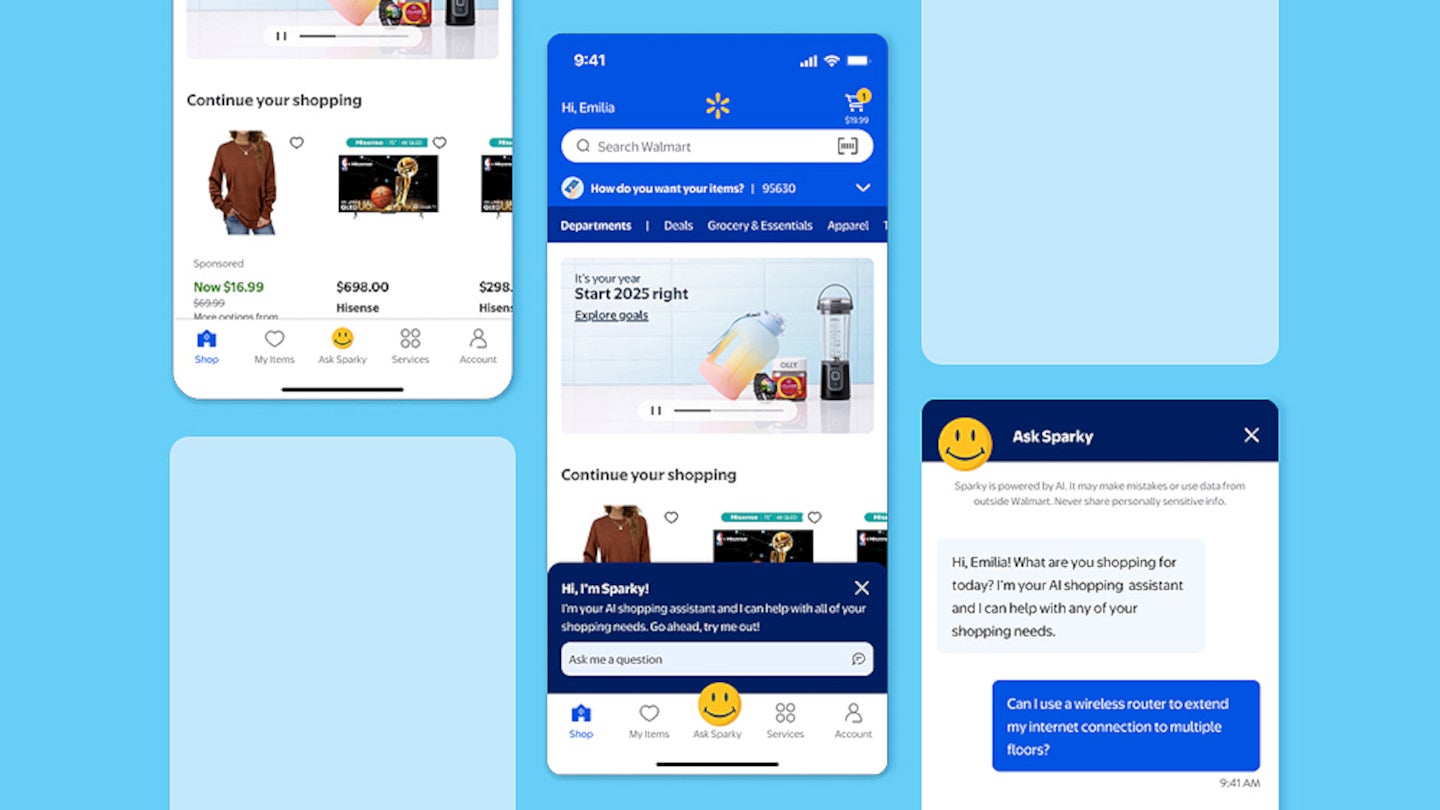 Walmart launches Sparky genAI assistant to enhance shopping